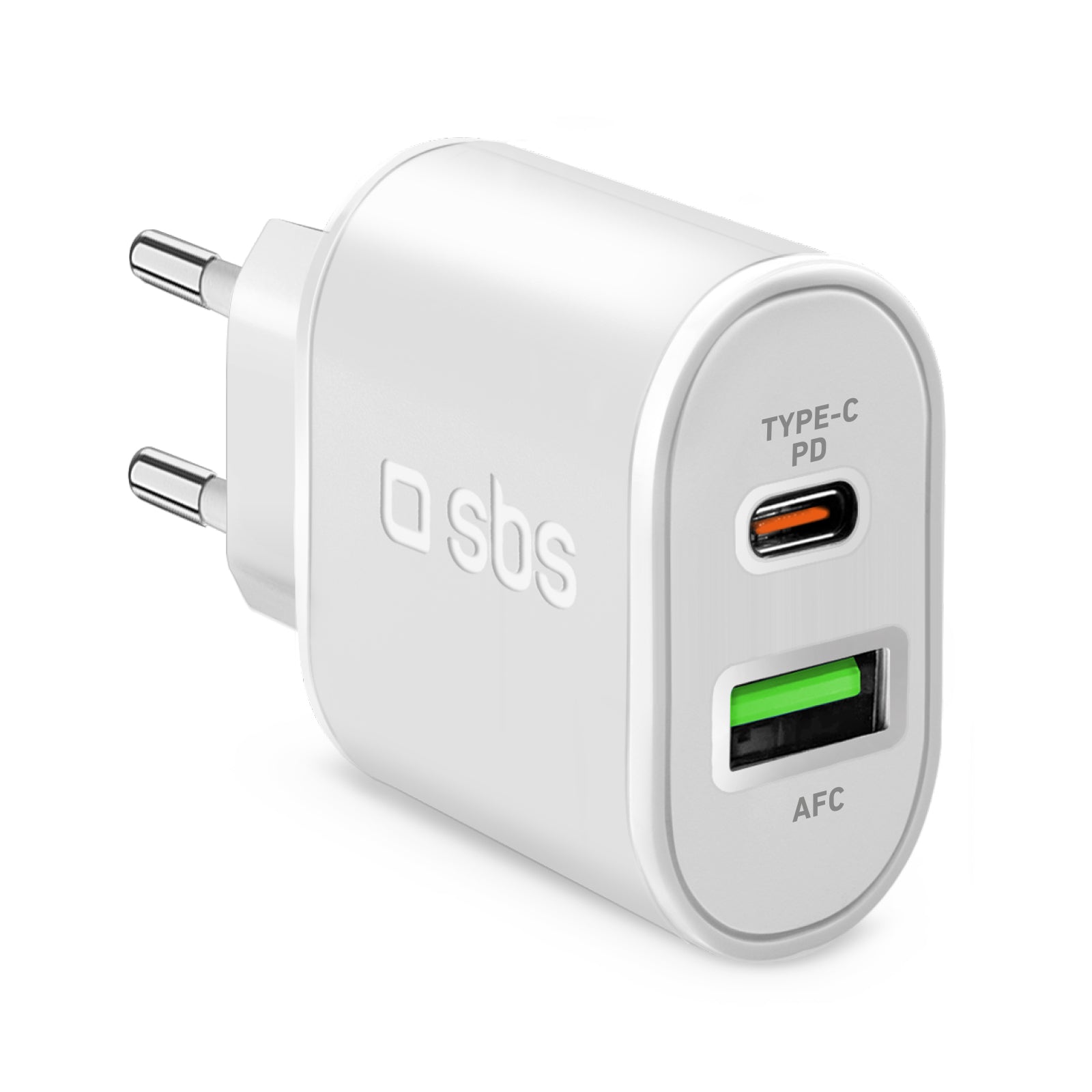 Power Delivery wall charger, 20W USB-C